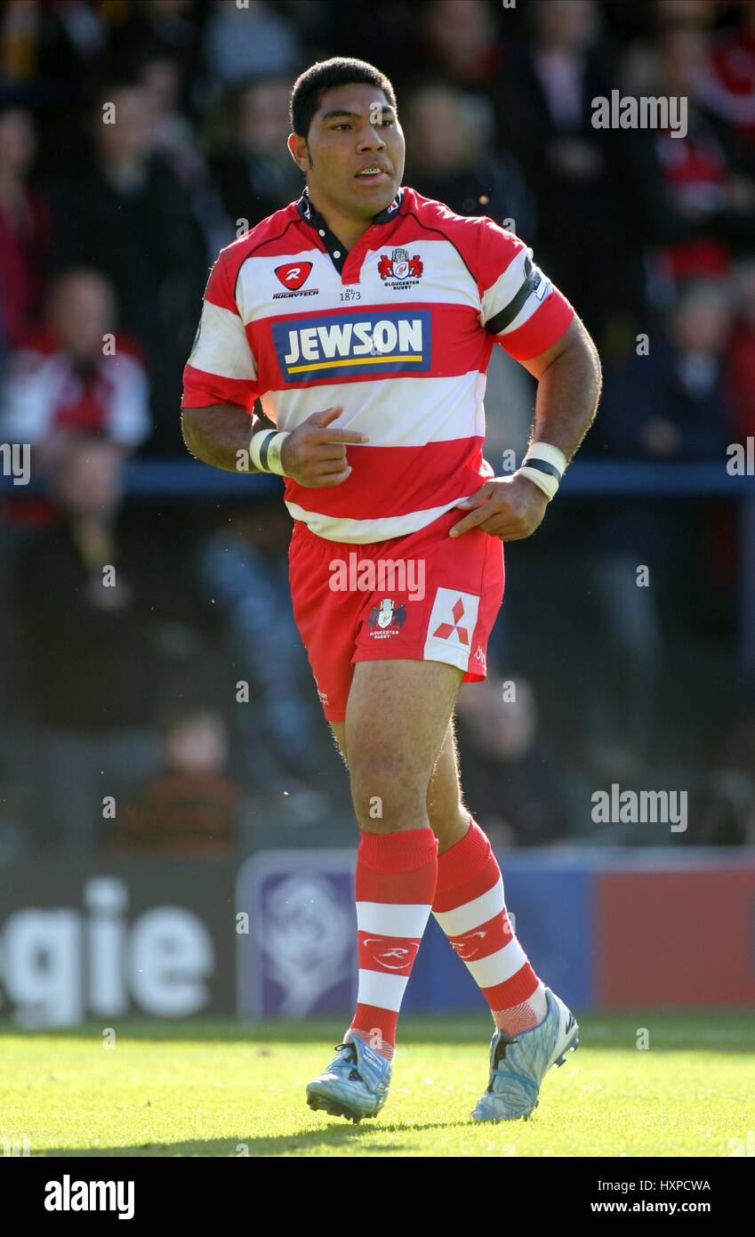 LESLEY VAINIKOLO GLOUCESTER RUGBY HEADINGLEY CARNEGIE LEEDS ENGLAND 04 ...