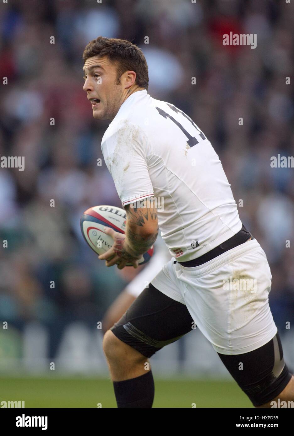 MATT BANAHAN ENGLAND & BATH RUGBY TWICKENHAM MIDDLESEX ENGLAND 07 ...