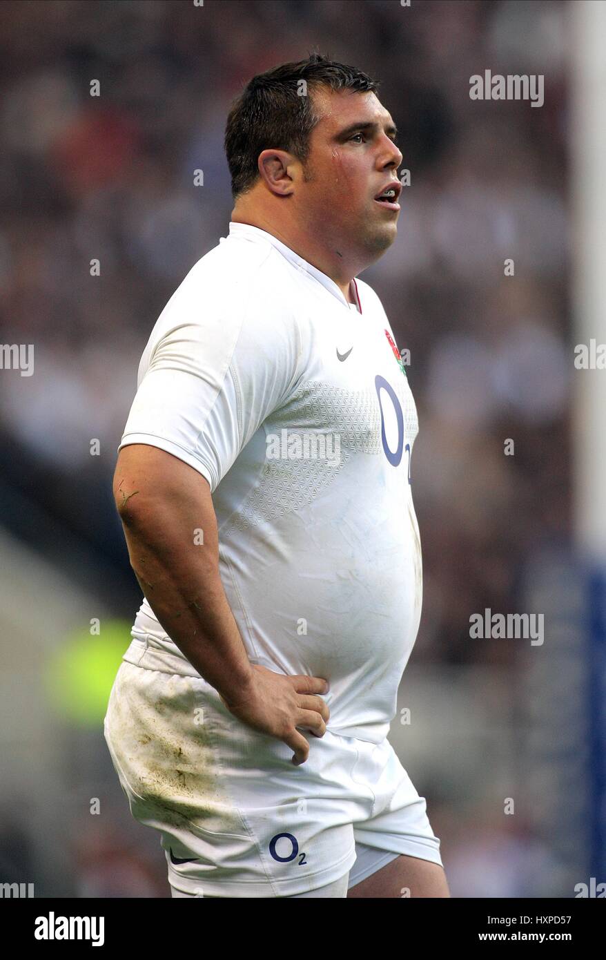 DUNCAN BELL ENGLAND & BATH RUGBY TWICKENHAM MIDDLESEX ENGLAND 07 ...