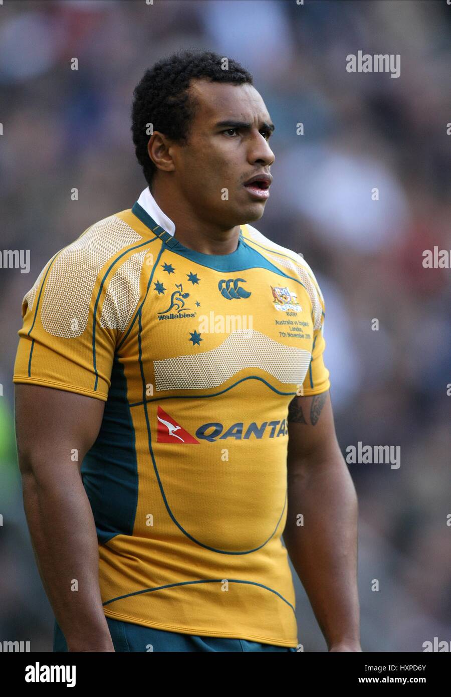 WILL GENIA AUSTRALIA RU TWICKENHAM MIDDLESEX ENGLAND 07 November 2009 ...