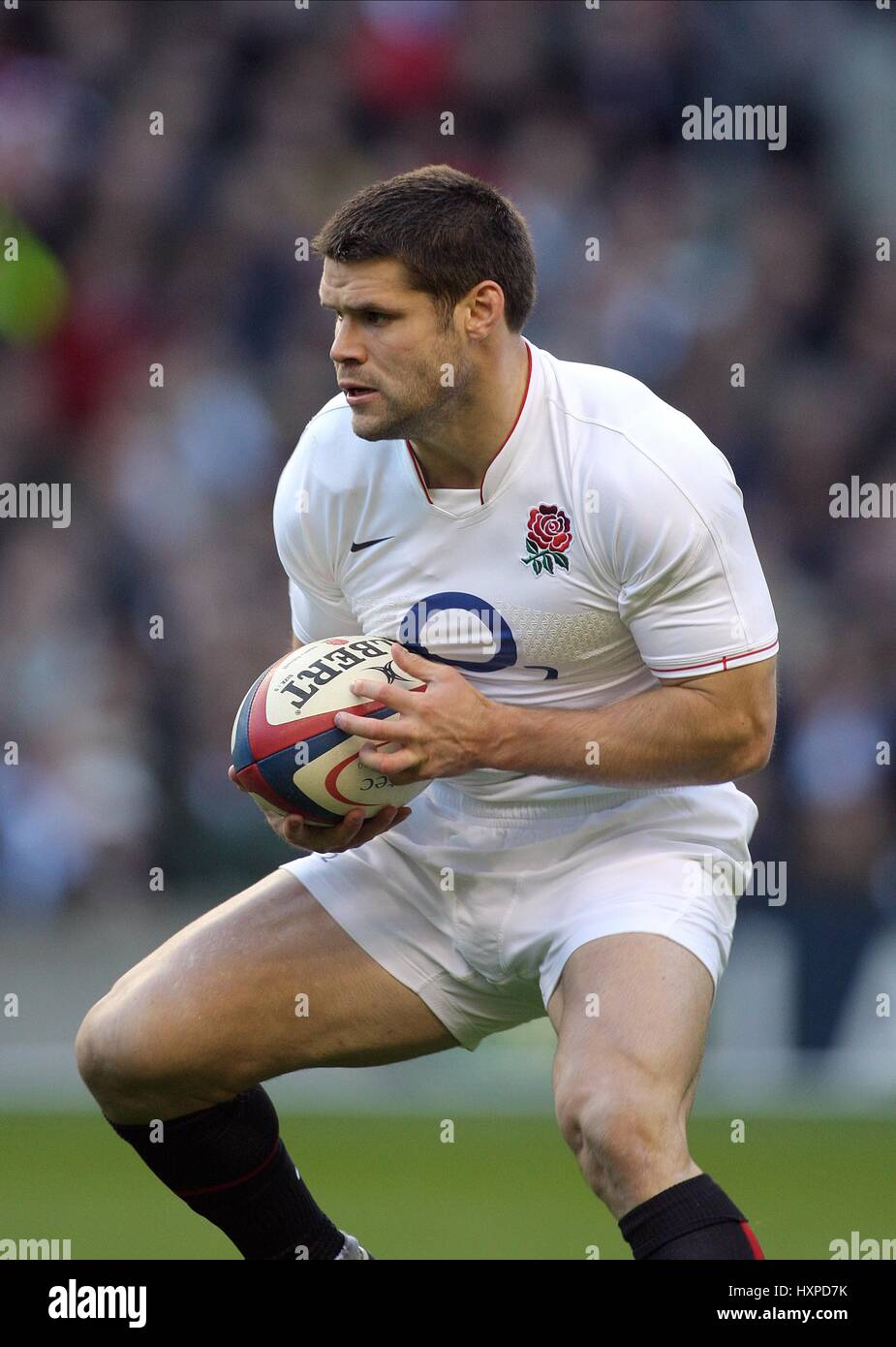DAN HIPKISS ENGLAND & LEICESTER TIGERS TWICKENHAM MIDDLESEX ENGLAND 07 ...