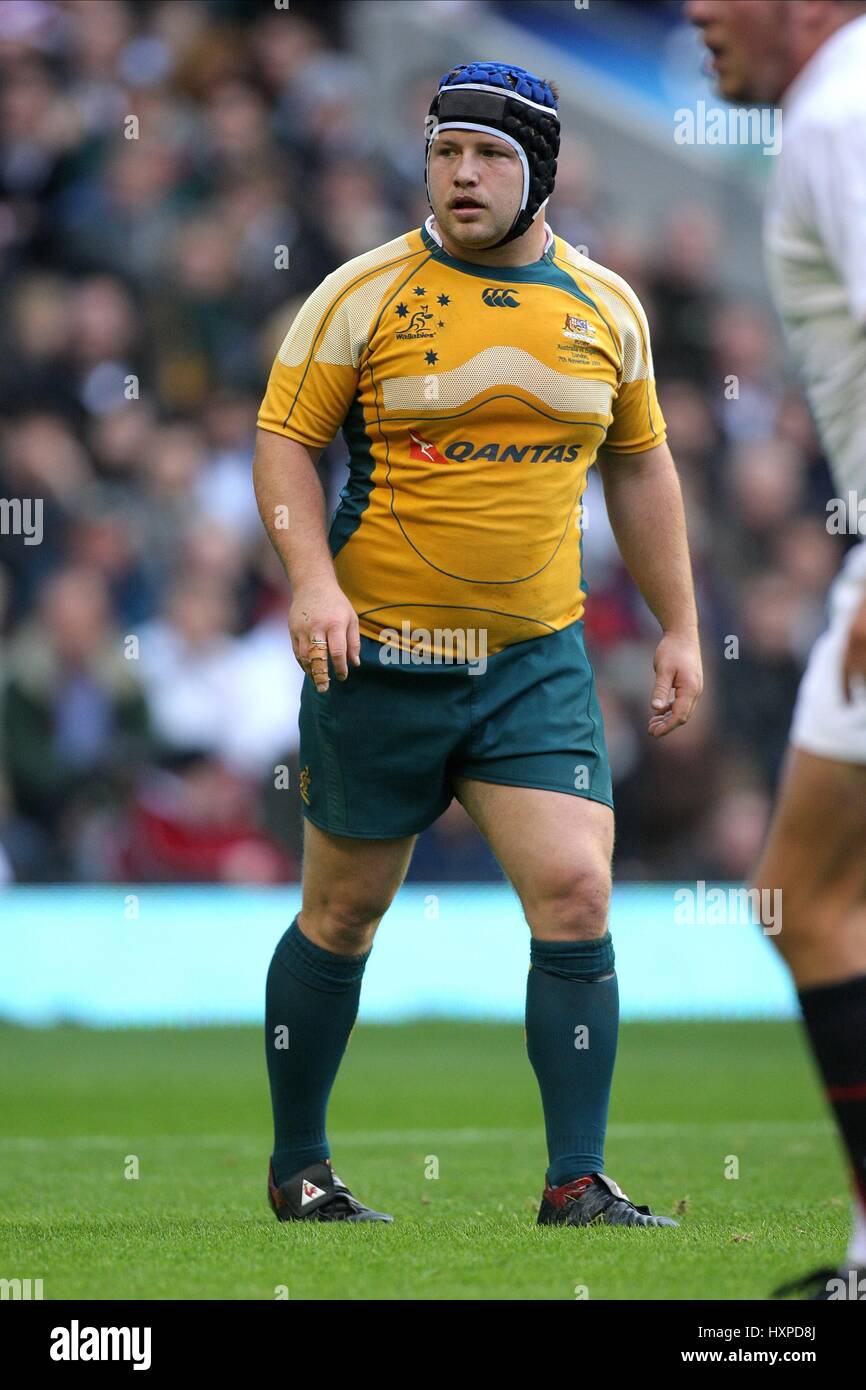 BENN ROBINSON AUSTRALIA RU TWICKENHAM MIDDLESEX ENGLAND 07 November ...