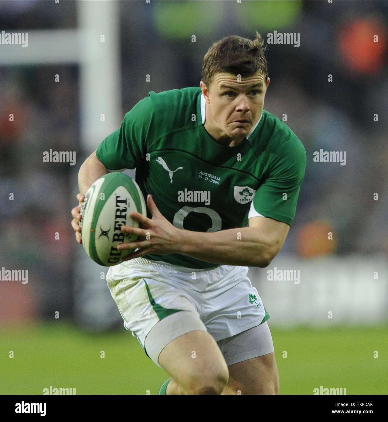 BRIAN O'DRISCOLL IRELAND CROKE PARK DUBLIN IRELAND 15 November 2009 ...