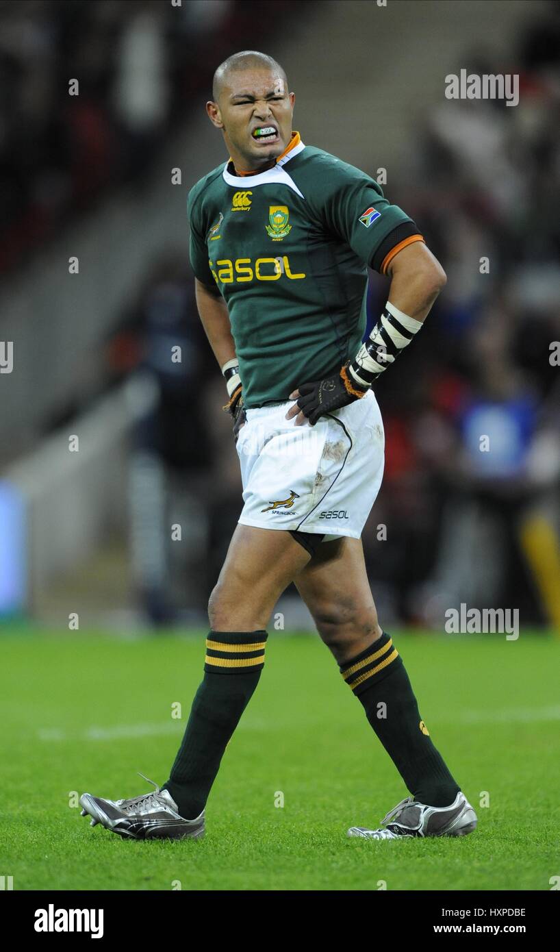 EARL ROSE SOUTH AFRICA WEMBLEY LONDON ENGLAND 17 November 2009 Stock ...