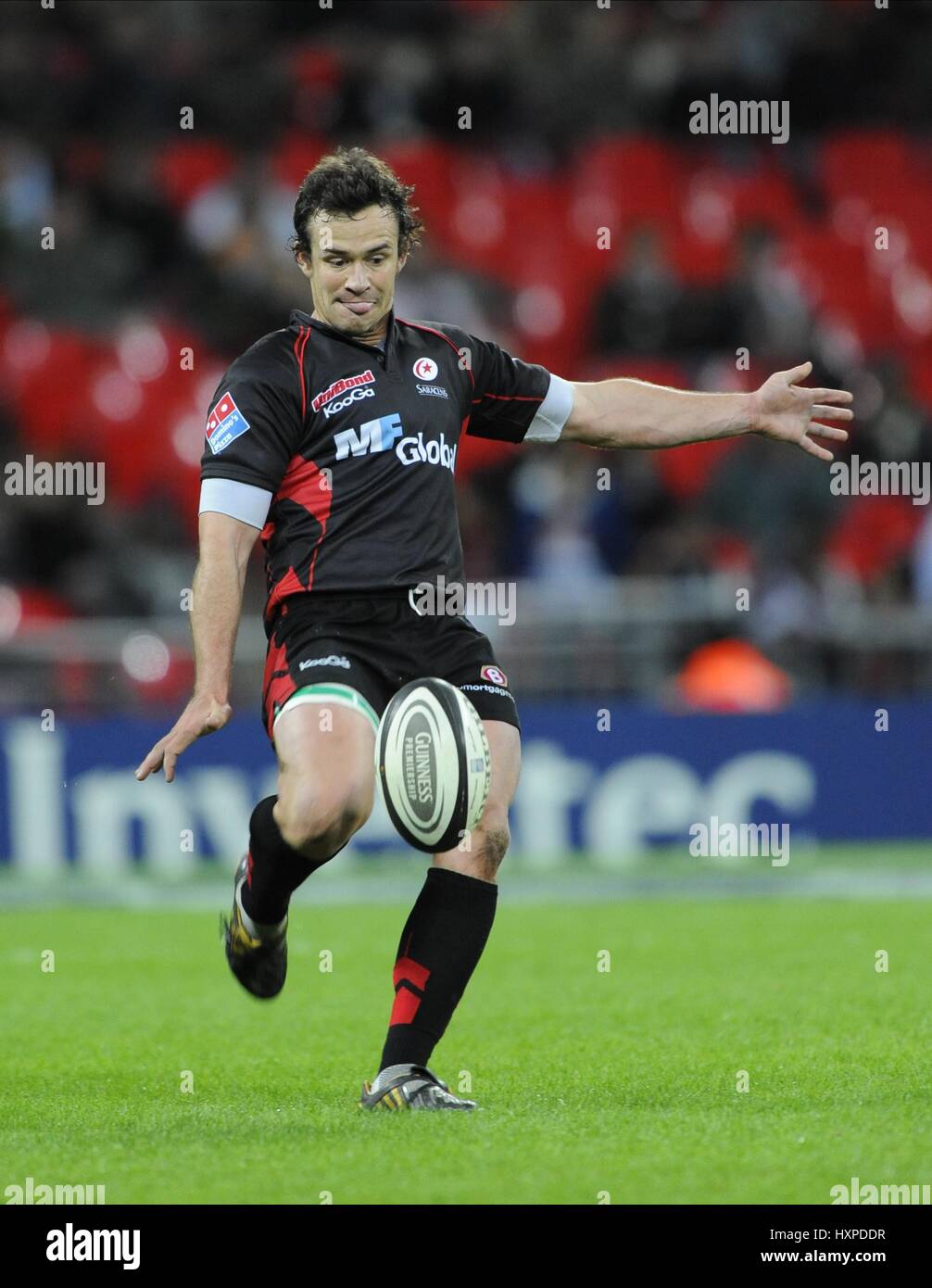 DERICK HOUGAARD SARACENS WEMBLEY LONDON ENGLAND 17 November 2009 Stock ...