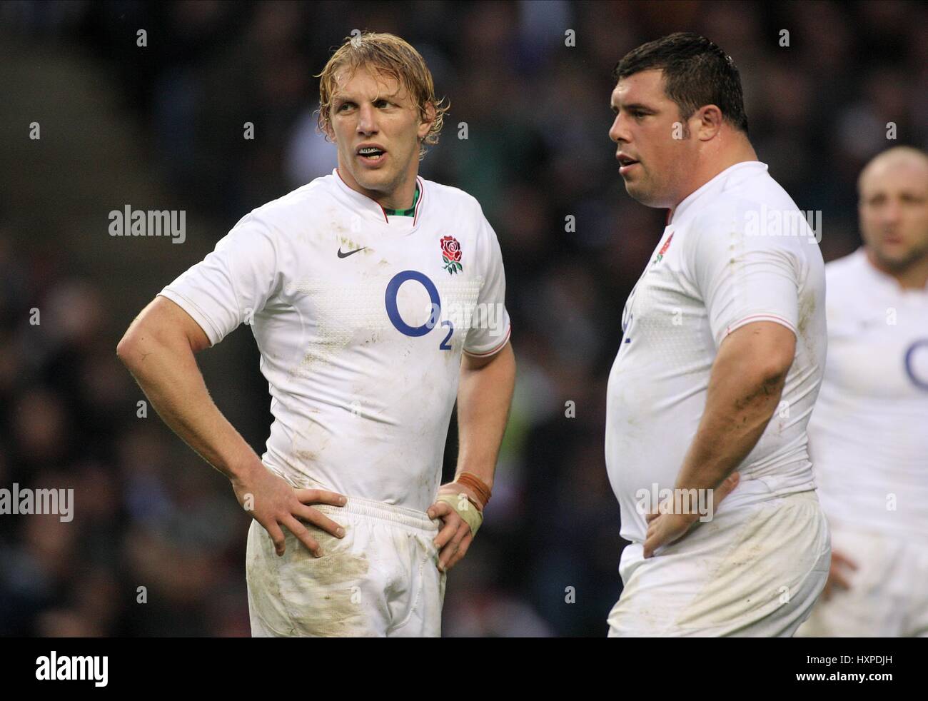 LEWIS MOODY & DUNCAN BELL ENGLAND V NEW ZEALAND TWICKENHAM MIDDLESEX ...