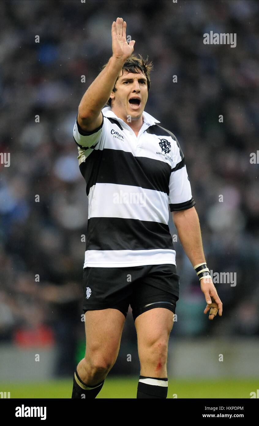 JAQUE FOURIE BARBARIANS & SOUTH AFRICA RU TWICKENHAM LONDON ENGLAND 05 ...