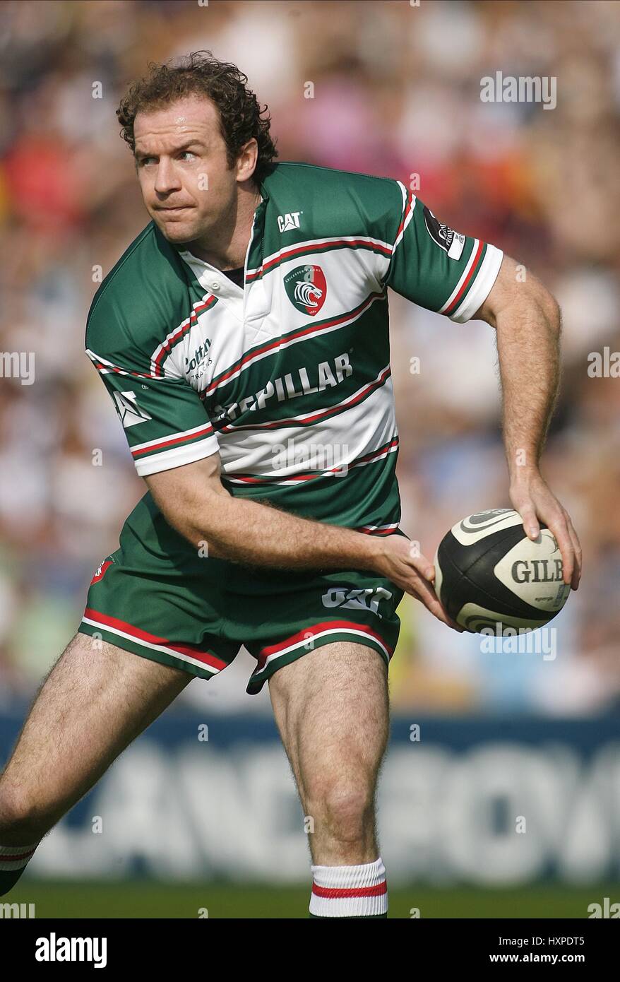 GEORDAN MURPHY LEICESTER TIGERS RUFC SIXWAYS STADIUM WORCESTER ENGLAND ...