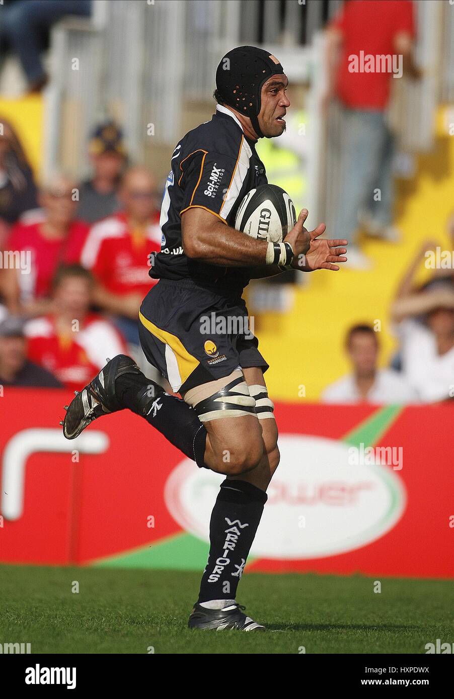 NETANI TALEI WORCESTER WARRIORS RUFC SIXWAYS STADIUM WORCESTER ENGLAND ...