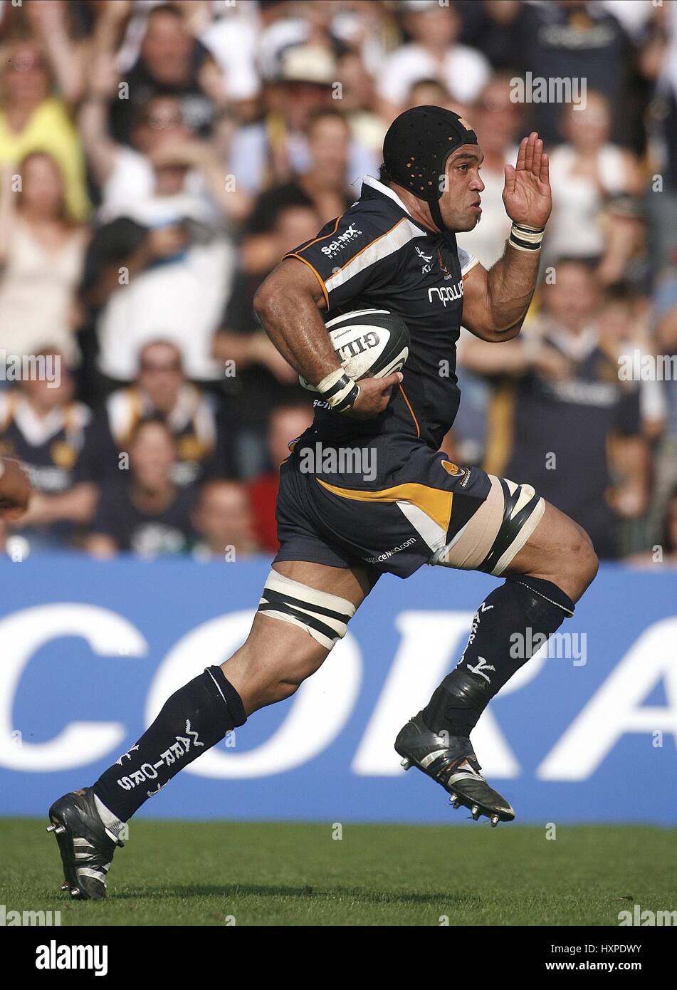 NETANI TALEI WORCESTER WARRIORS RUFC SIXWAYS STADIUM WORCESTER ENGLAND ...