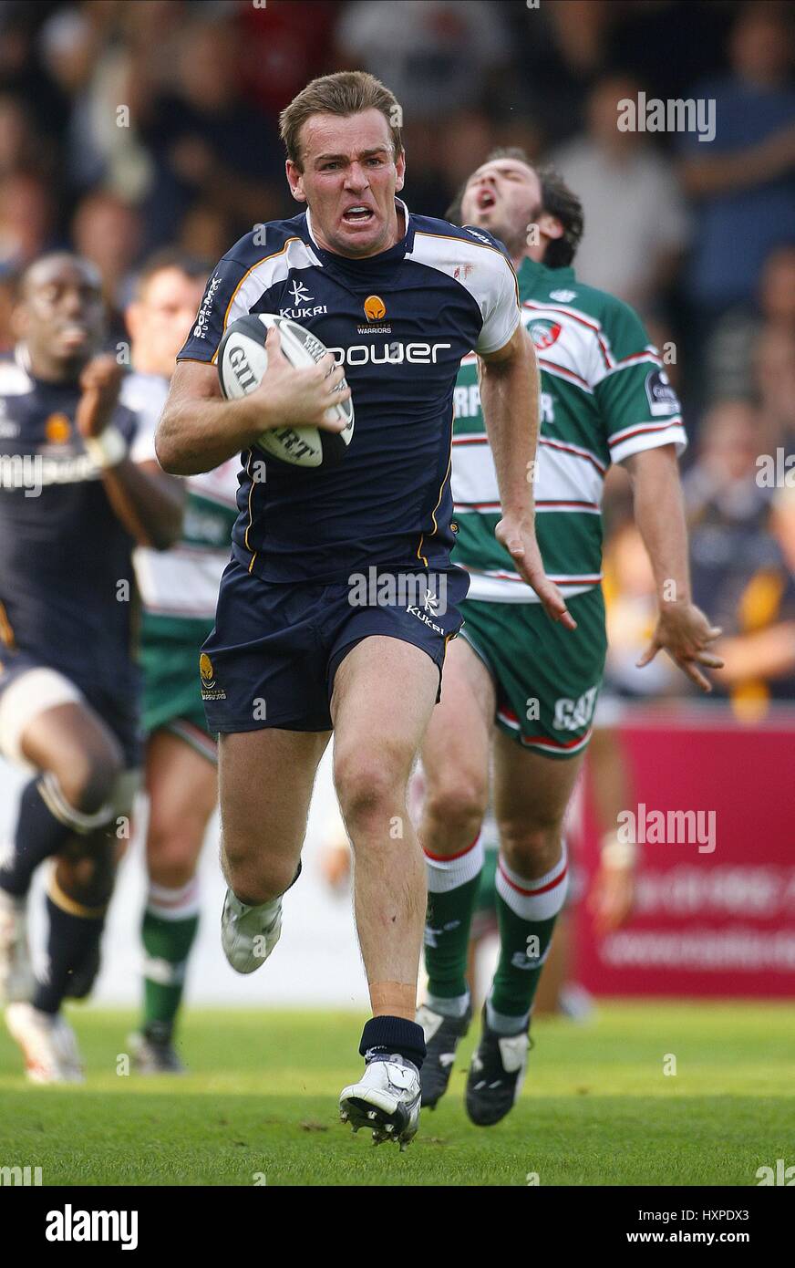 CHRIS LATHAM WORCESTER WARRIORS RUFC SIXWAYS STADIUM WORCESTER ENGLAND ...