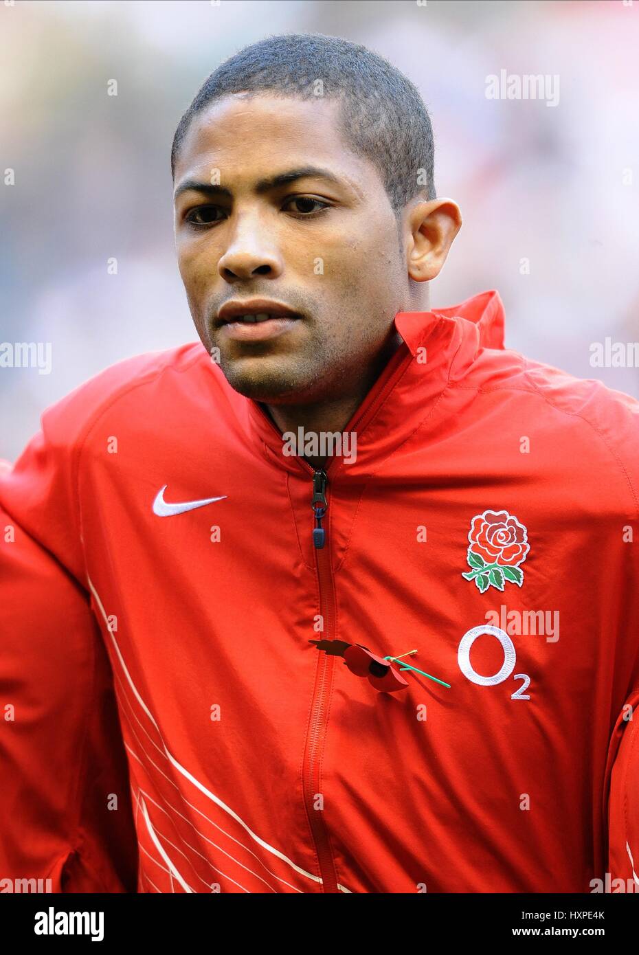 DELON ARMITAGE ENGLAND & LONDON IRISH RU TWICKENHAM LONDON ENGLAND 08 ...