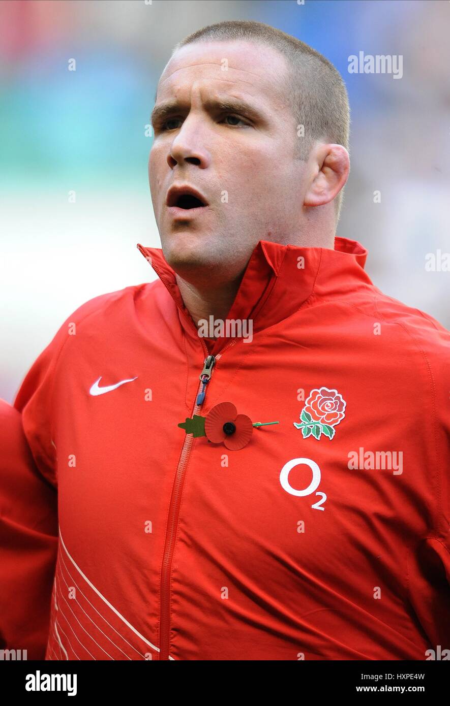 PHIL VICKERY ENGLAND & LONDON WASPS RU TWICKENHAM LONDON ENGLAND 08 ...
