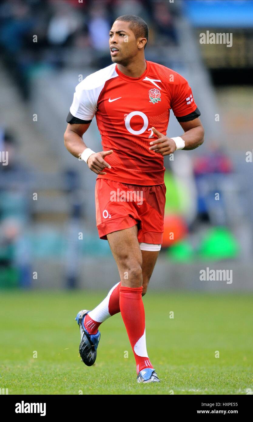DELON ARMITAGE ENGLAND & LONDON IRISH RU TWICKENHAM LONDON ENGLAND 08 ...