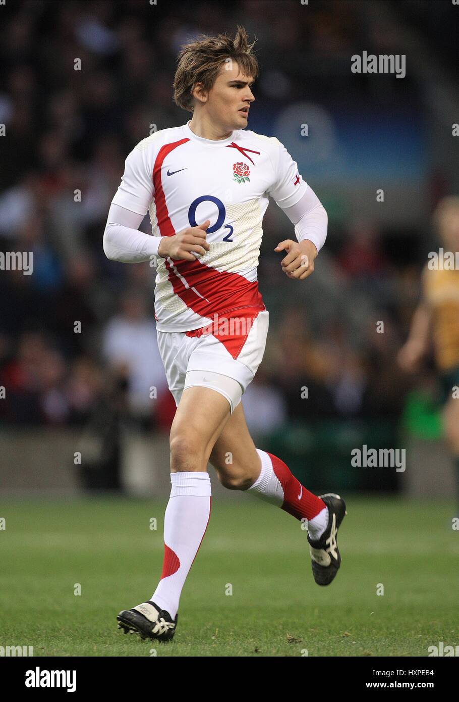 TOBY FLOOD ENGLAND & LEICESTER TIGERS RU TWICKENHAM MIDDLESEX ENGLAND ...