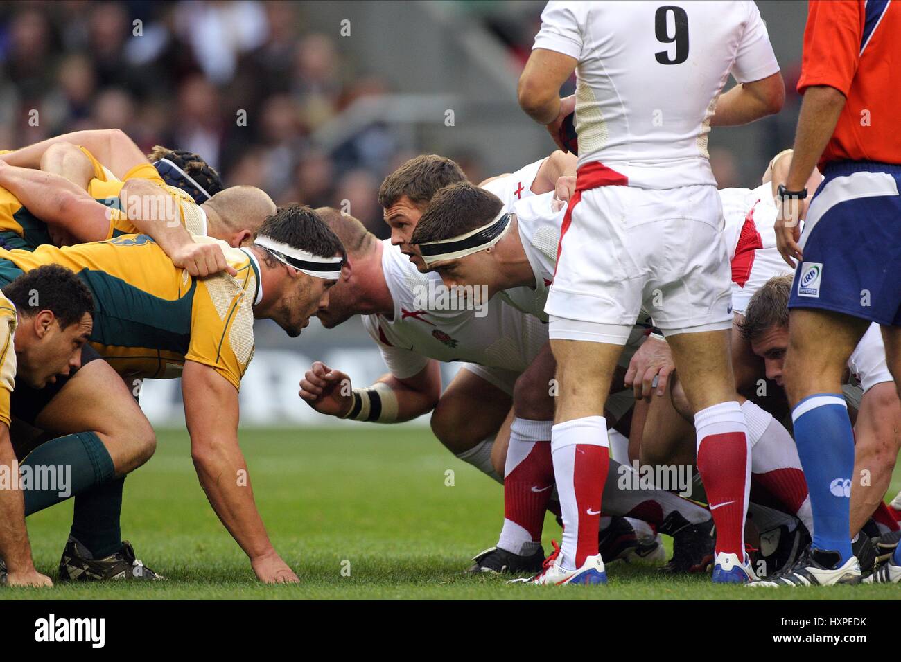 ANDREW SHERIDAN & AL BAXTER ENGLAND V AUSTRALIA TWICKENHAM MIDDLESEX ...