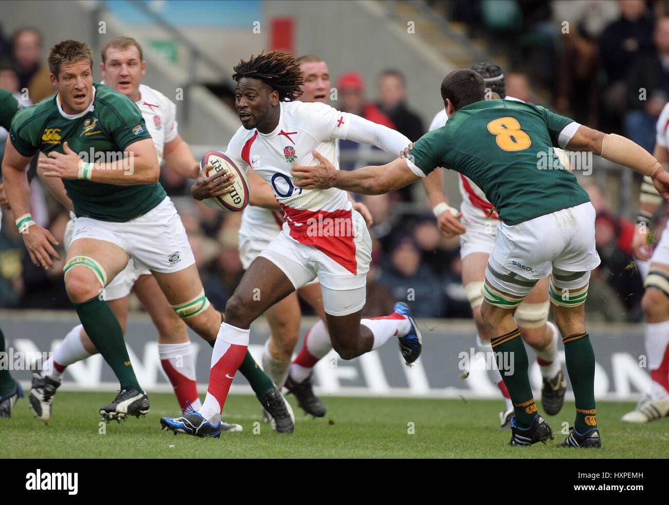 Rugby union investec challenge england v south africa hi-res stock ...