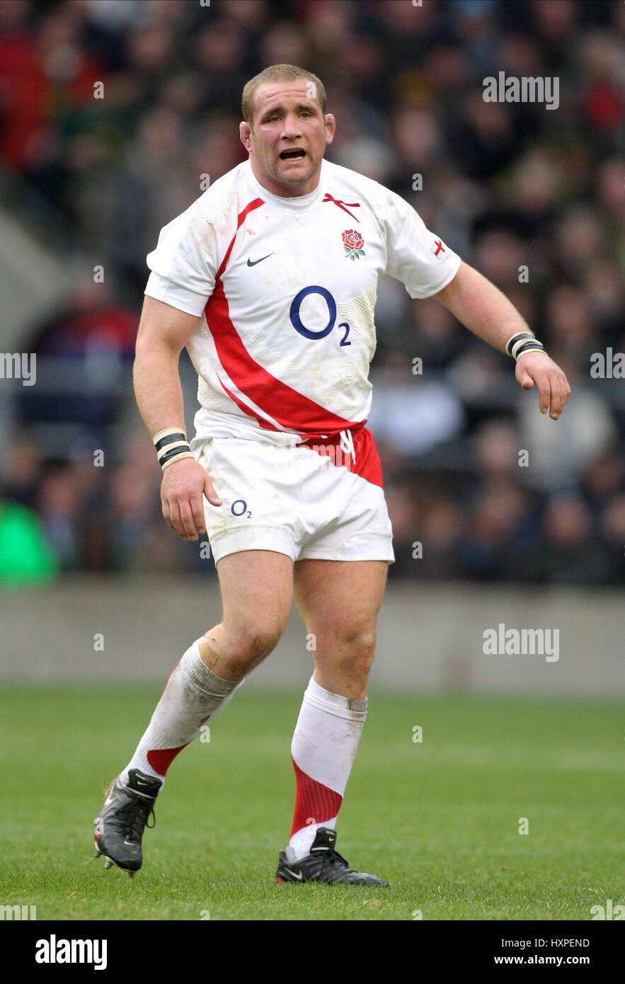 PHIL VICKERY ENGLAND & LONDON WASPS RU TWICKENHAM MIDDLESEX ENGLAND 22 ...