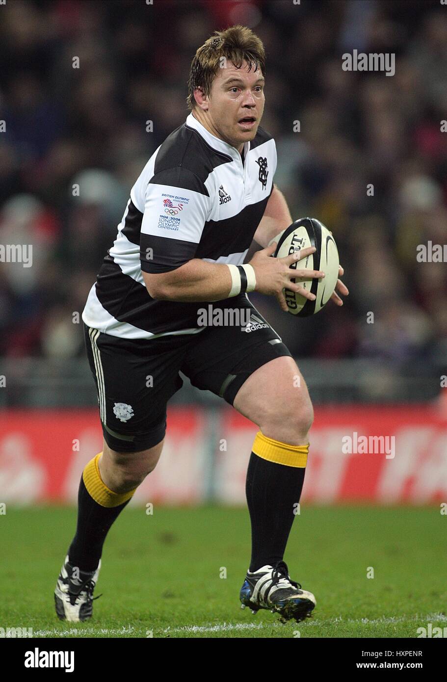 JOHN SMIT BARBARIANS V AUSTRALIA WEMBLEY STADIUM LONDON ENGLAND 03 ...