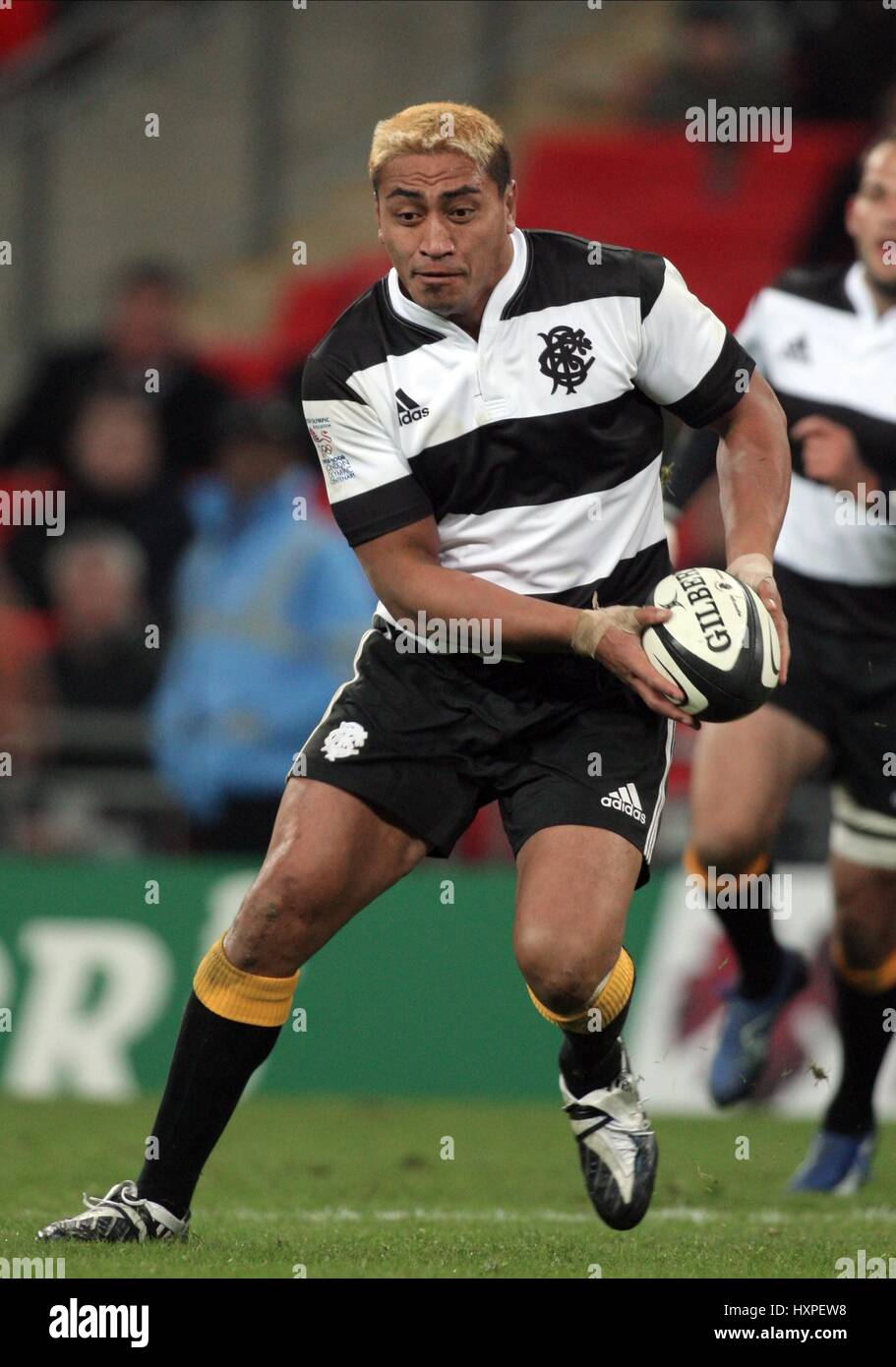 JERRY COLLINS BARBARIANS & NEW ZEALAND RU WEMBLEY STADIUM LONDON ...