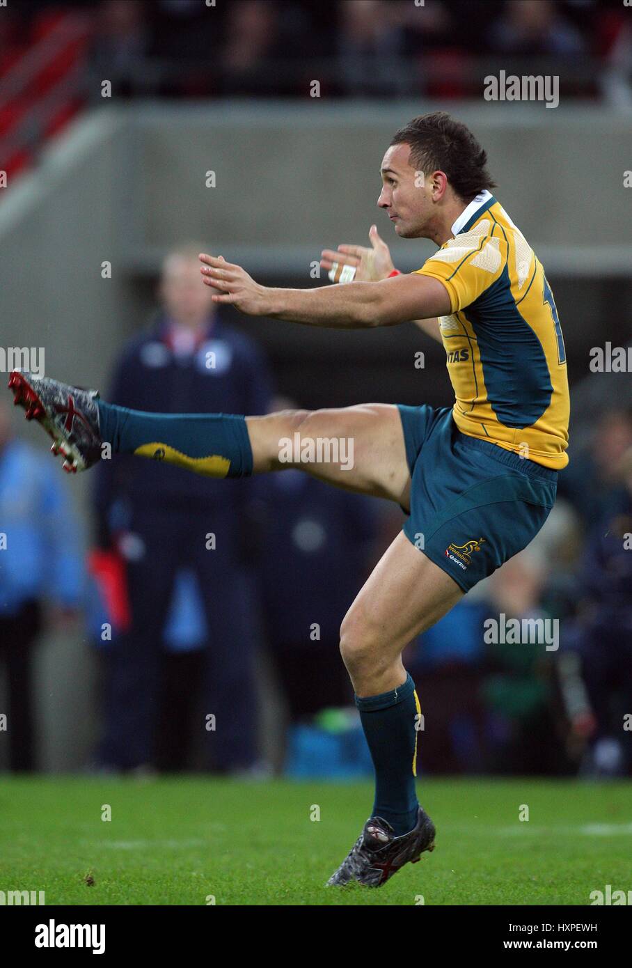 QUADE COOPER AUSTRALIA & QUEENSLAND REDS RU WEMBLEY STADIUM LONDON ...