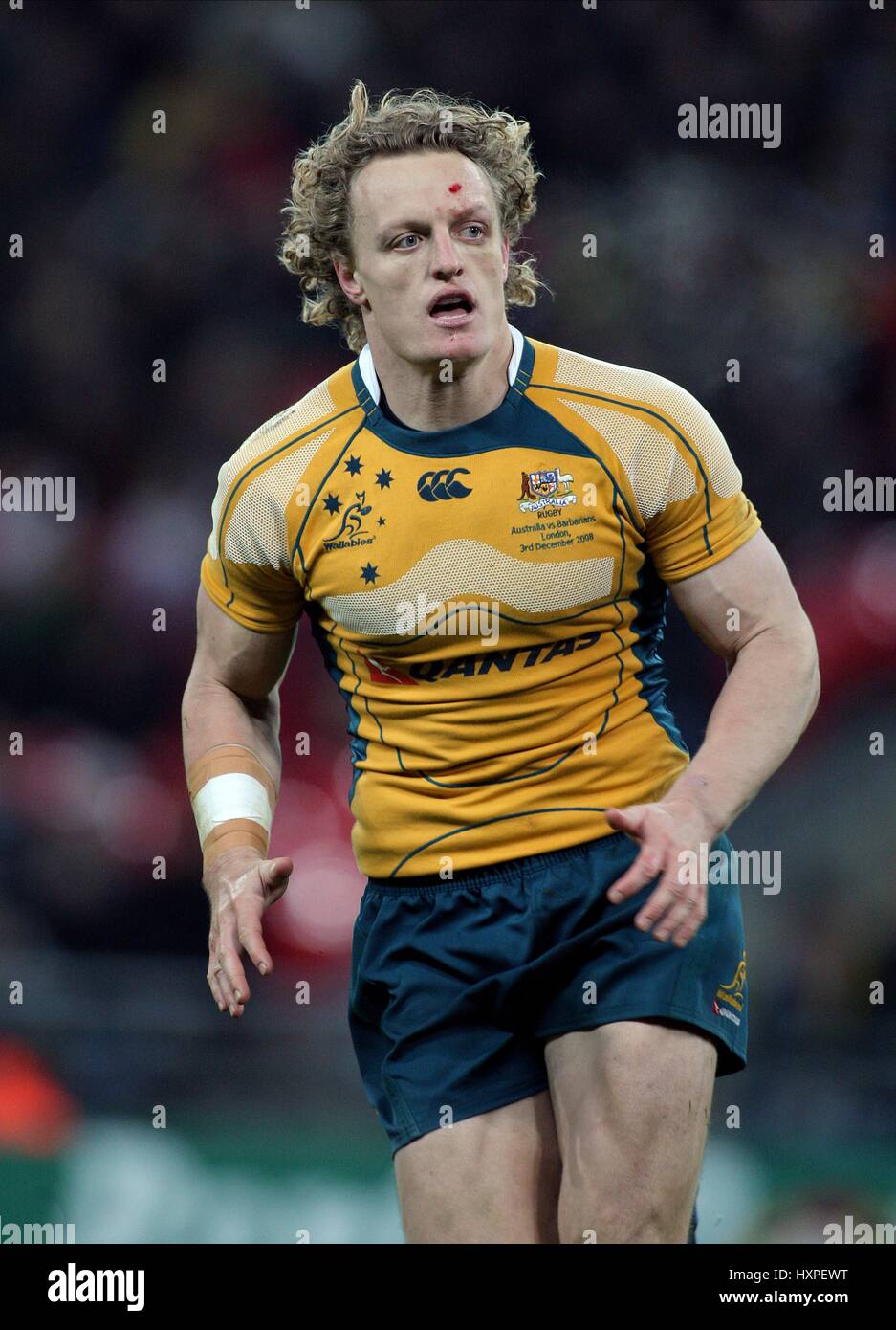 RYAN CROSS AUSTRALIA & WESTERN FORCE RU WEMBLEY STADIUM LONDON ENGLAND ...
