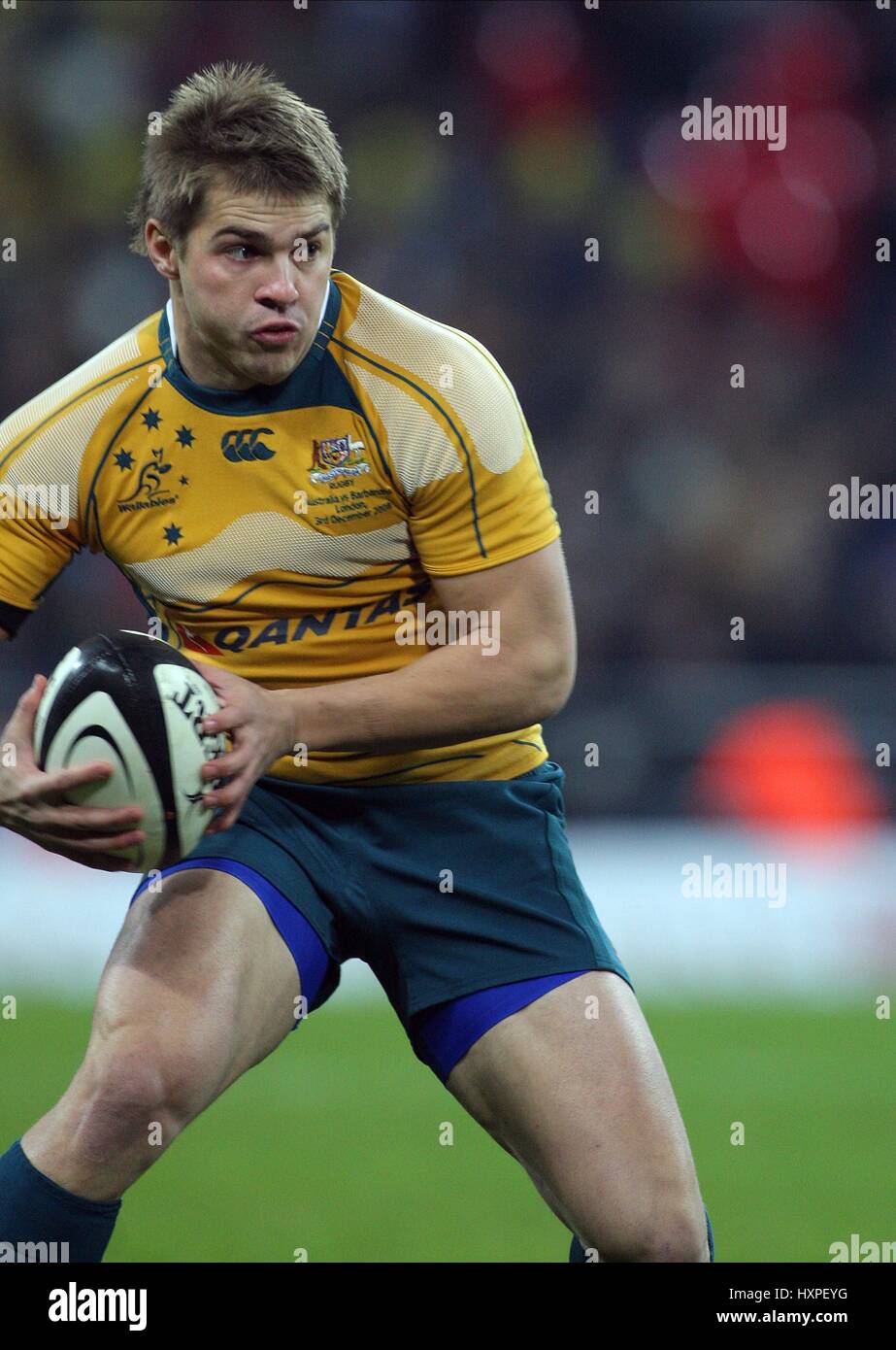 DREW MITCHELL AUSTRALIA RU WEMBLEY STADIUM LONDON ENGLAND 03 December ...