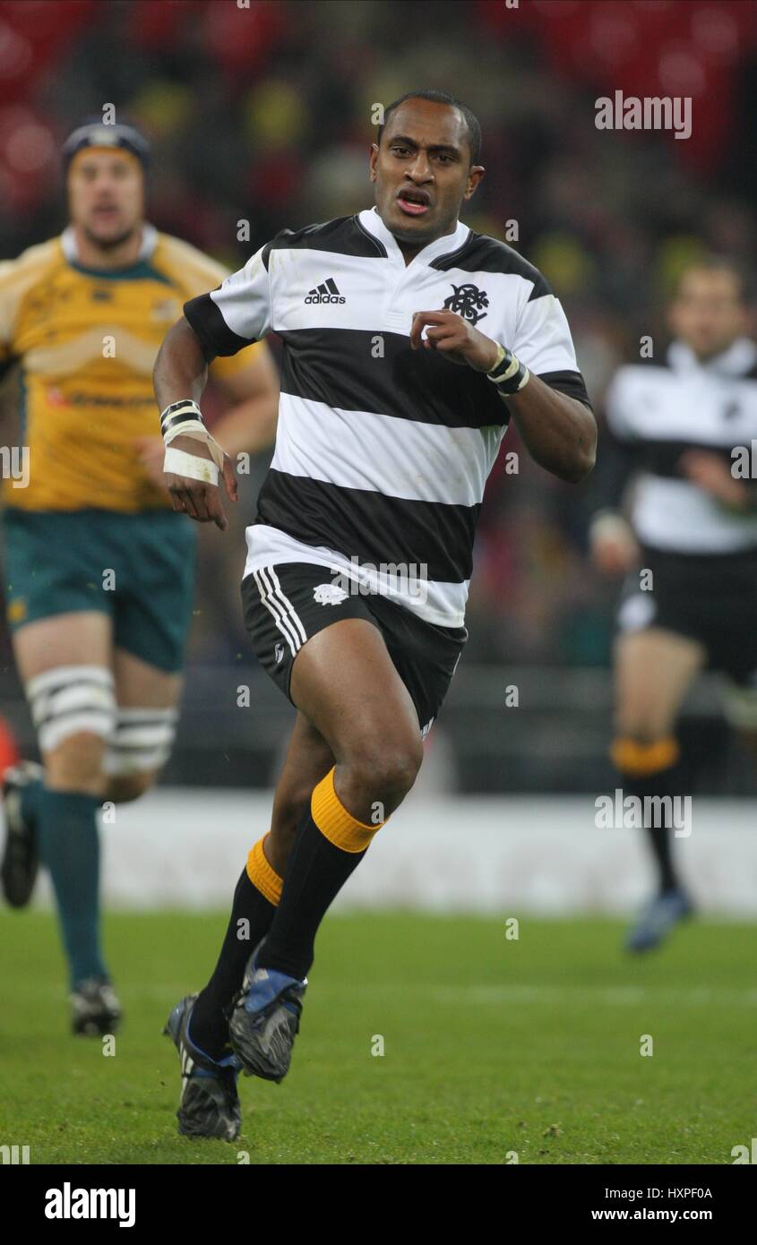 JOE ROKOCOKO BARBARIANS & NEW ZEALAND RU WEMBLEY STADIUM LONDON ENGLAND ...