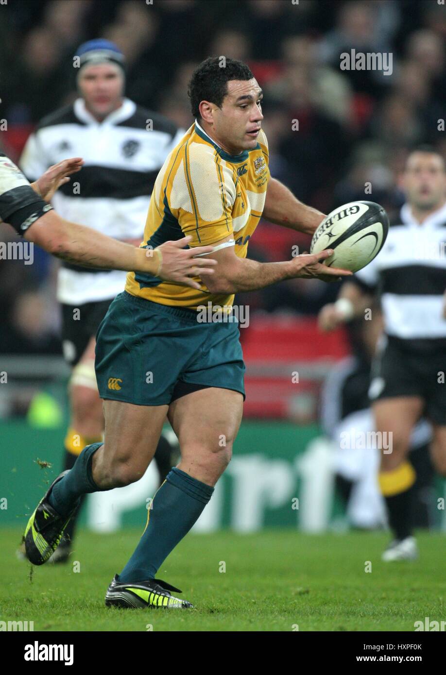 GEORGE SMITH AUSTRALIA RU WEMBLEY STADIUM LONDON ENGLAND 03 December ...