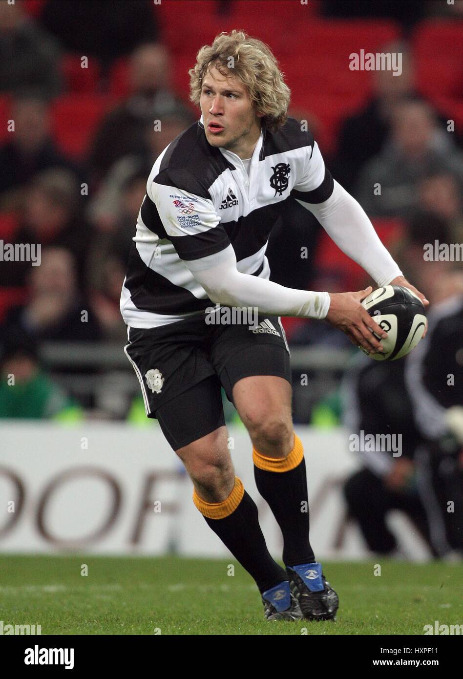 FRANCOIS STEYN BARBARIANS & SOUTH AFRICA RU WEMBLEY STADIUM LONDON ...