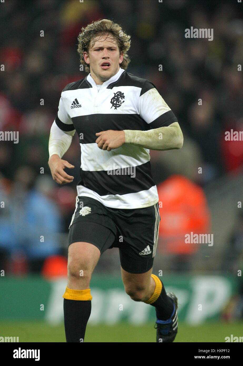 FRANCOIS STEYN BARBARIANS & SOUTH AFRICA RU WEMBLEY STADIUM LONDON ...