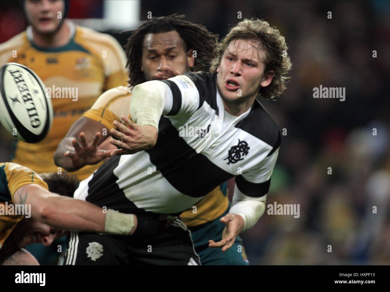 FRANCOIS STEYN BARBARIANS & SOUTH AFRICA RU WEMBLEY STADIUM LONDON ...