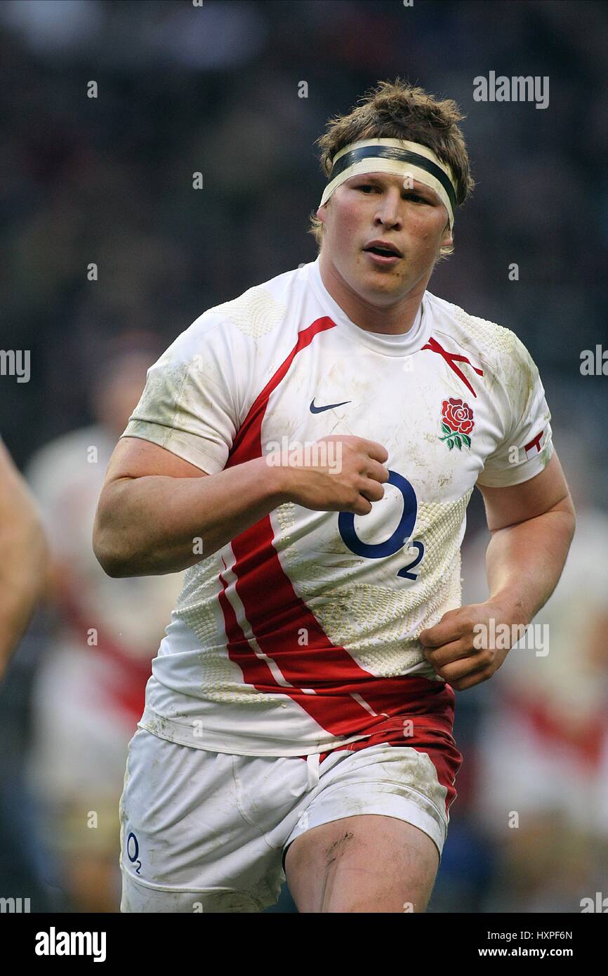 DYLAN HARTLEY ENGLAND & NORTHAMPTON SAINTS TWICKENHAM MIDDLESEX ENGLAND ...
