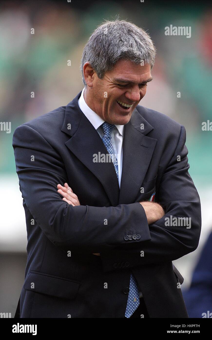 NICK MALLETT ITALY RUGBY UNION COACH TWICKENHAM MIDDLESEX ENGLAND 07 ...