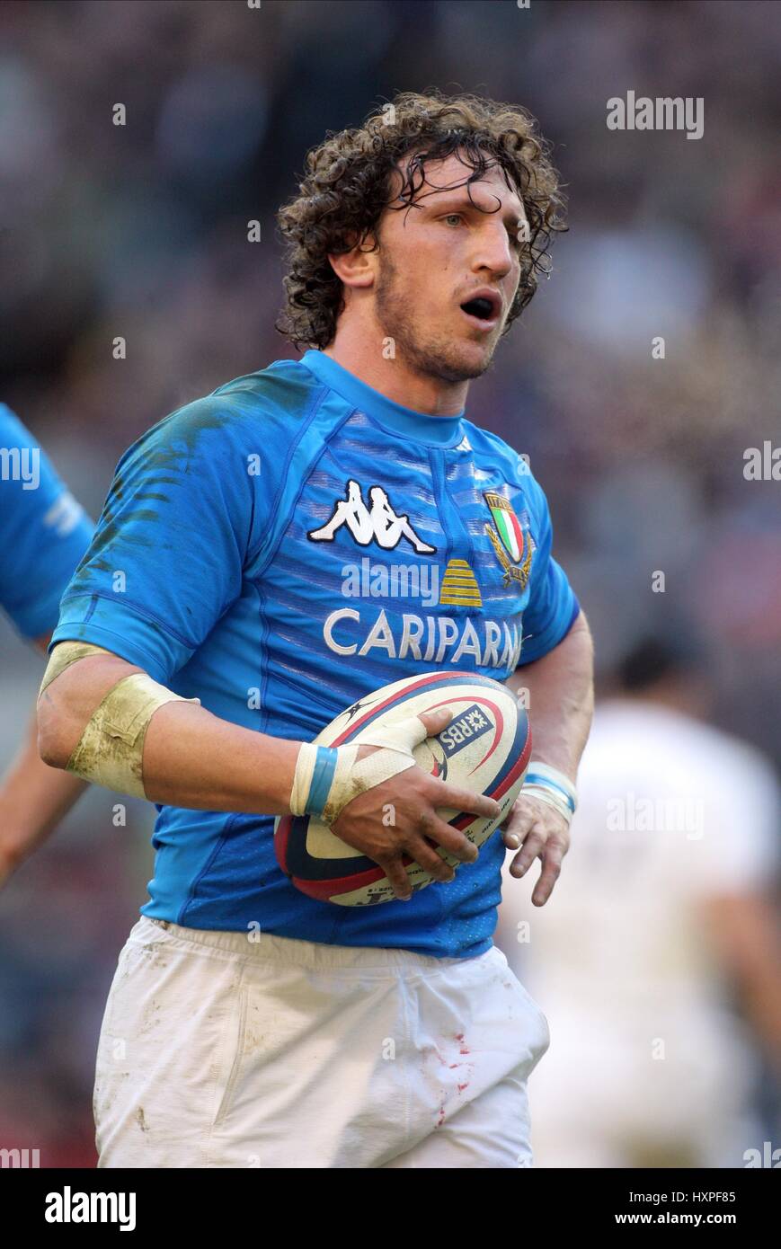 MAURO BERGAMASCO ITALY & STADE FRANCE RU TWICKENHAM MIDDLESEX ENGLAND ...