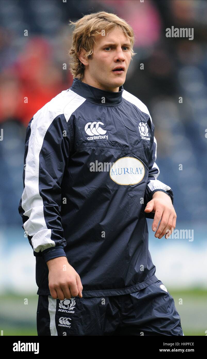 SIMON TAYLOR SCOTLAND & STADE FRANCE MURRAYFIELD STADIUM EDINBURGH ...