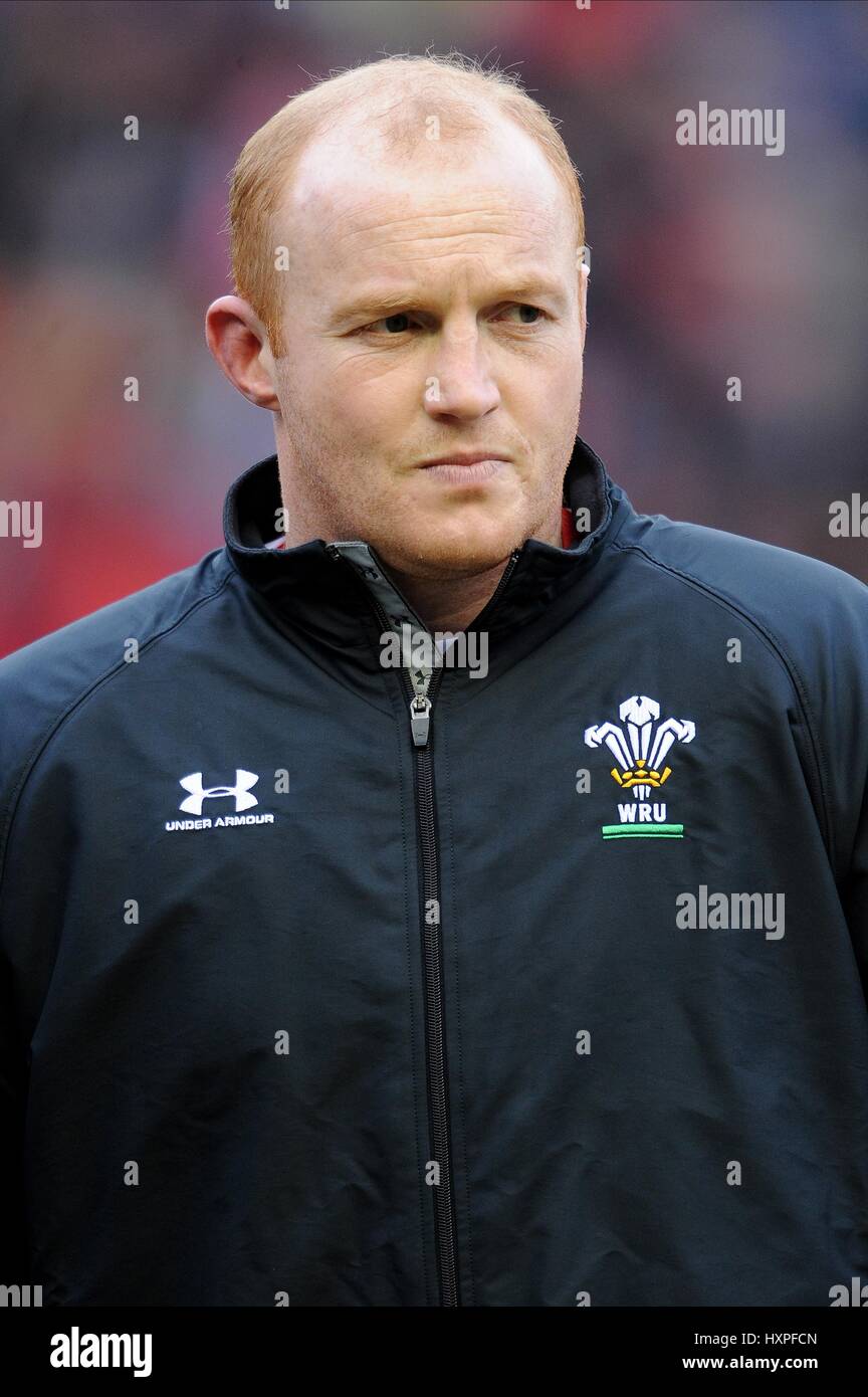 MARTYN WILLIAMS WALES & CARDIFF RU MURRAYFIELD STADIUM EDINBURGH ...