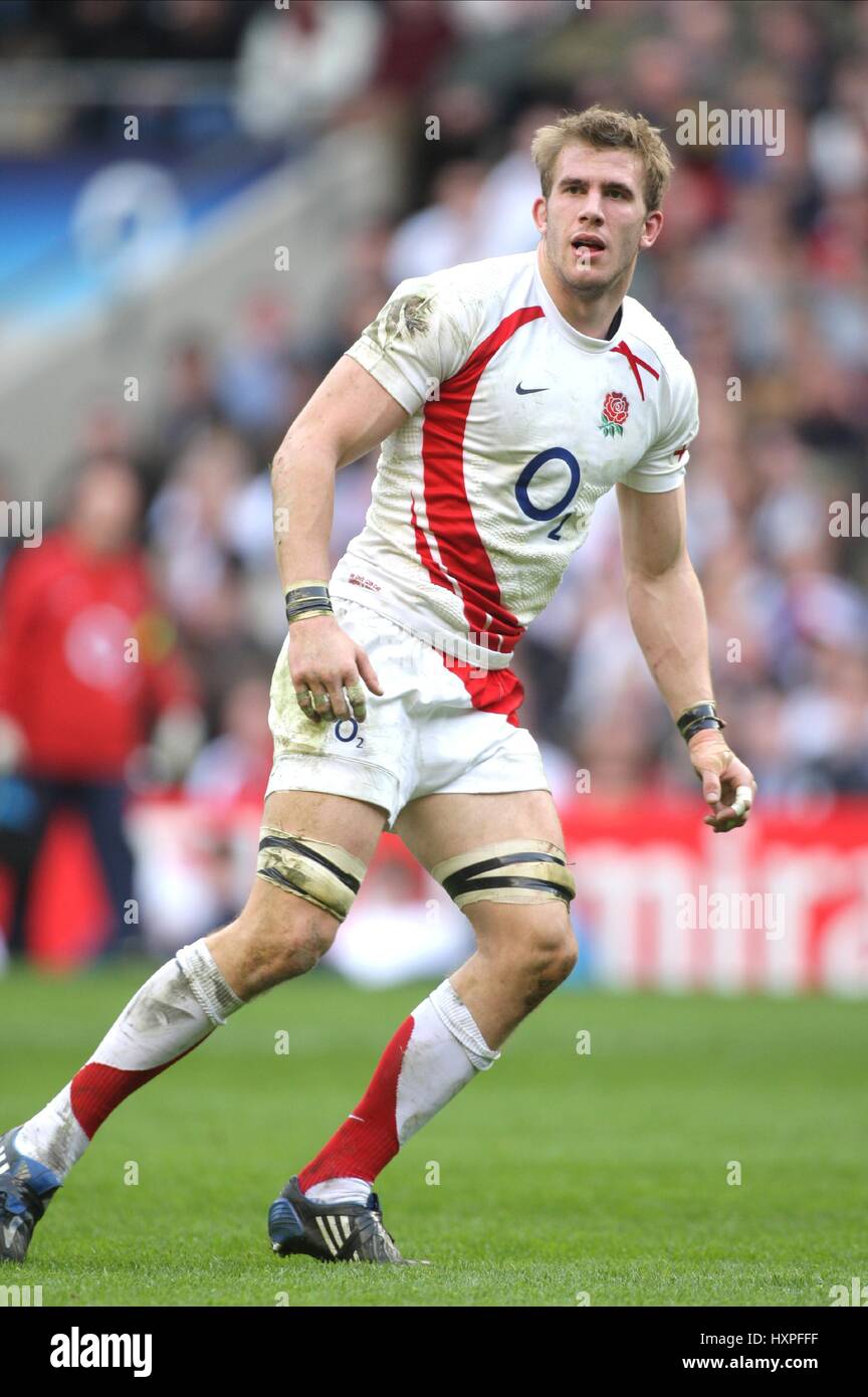 TOM CROFT ENGLAND & LEICESTER TIGERS RU TWICKENHAM MIDDLESEX ENGLAND 15 ...