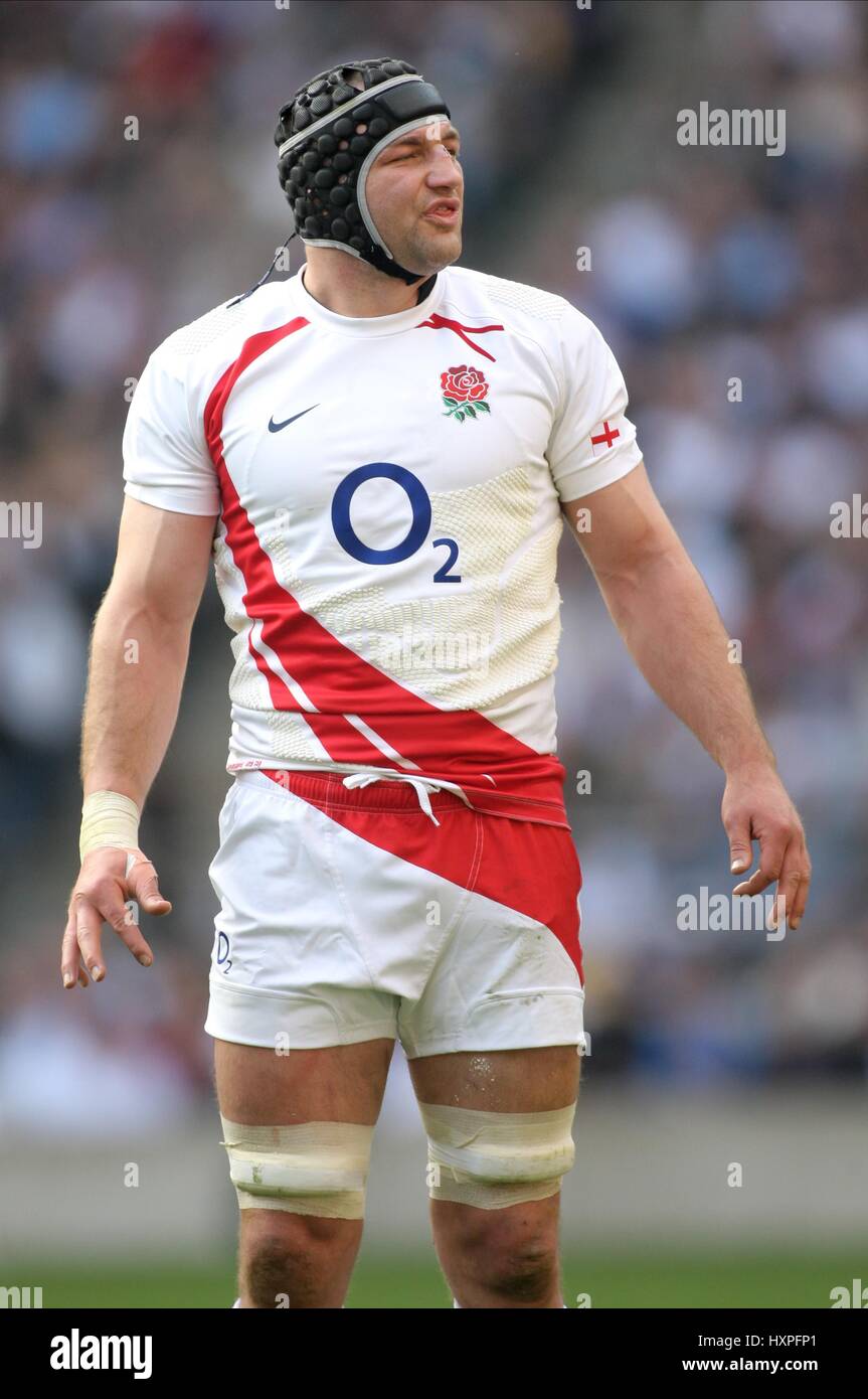 STEVE BORTHWICK ENGLAND & SARACENS TWICKENHAM MIDDLESEX ENGLAND 21 ...