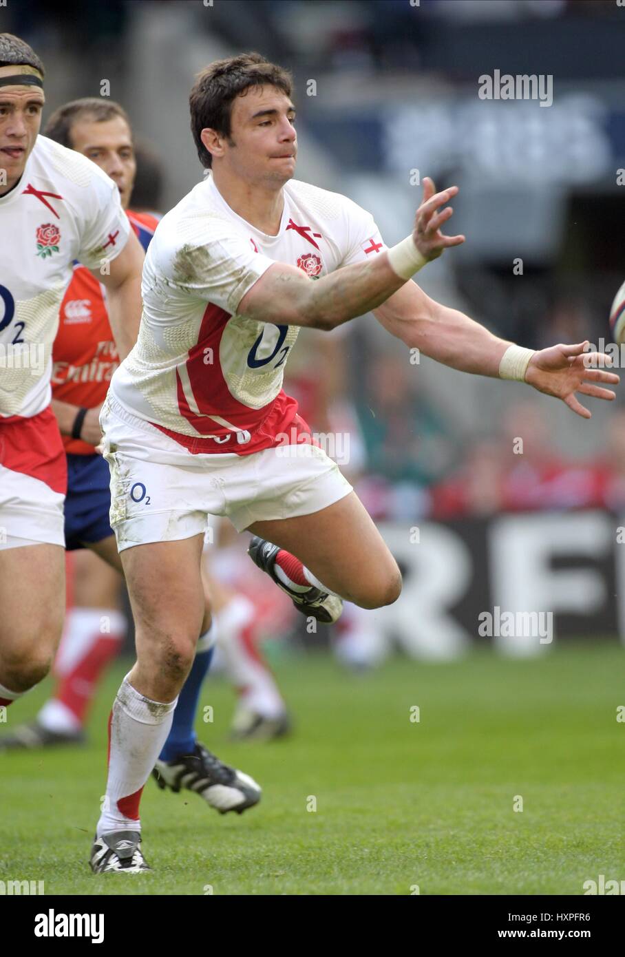 HARRY ELLIS ENGLAND & LEICESTER TIGERS RU TWICKENHAM MIDDLESEX ENGLAND ...