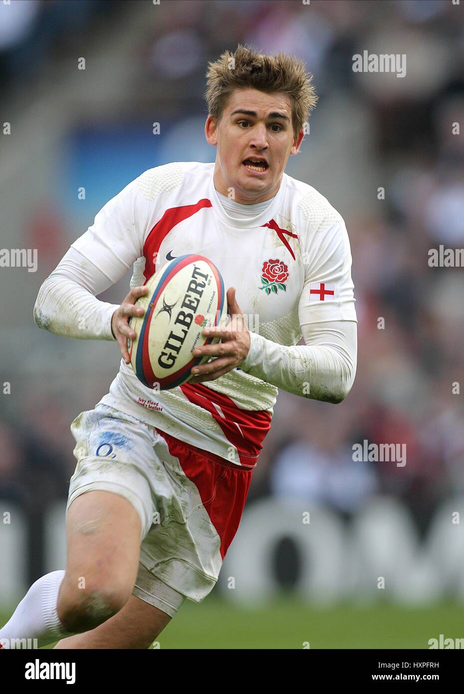 TOBY FLOOD ENGLAND & LEICESTER TIGERS RU TWICKENHAM MIDDLESEX ENGLAND ...