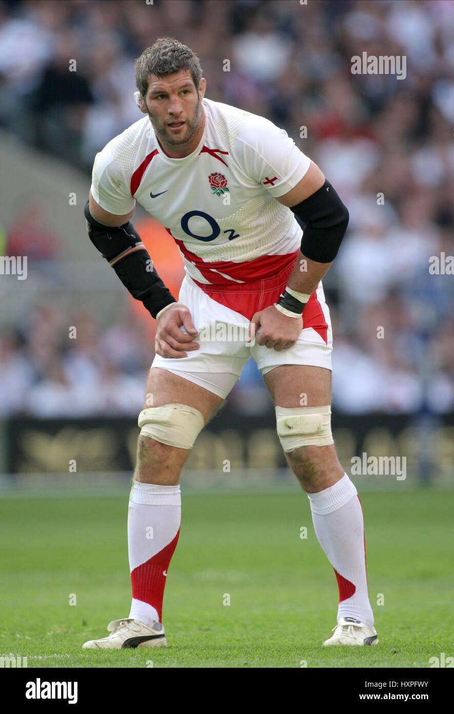 SIMON SHAW ENGLAND & LONDON WASPS RU TWICKENHAM MIDDLESEX ENGLAND 21 ...