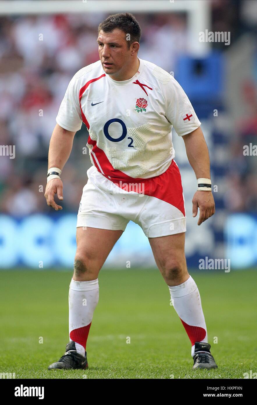 JULIAN WHITE ENGLAND & LEICESTER TIGERS RU TWICKENHAM MIDDLESEX ENGLAND ...