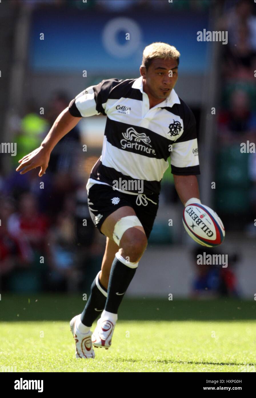 JERRY COLLINS BARBARIANS & NEW ZEALAND RU TWICKENHAM MIDDLESEX ENGLAND ...