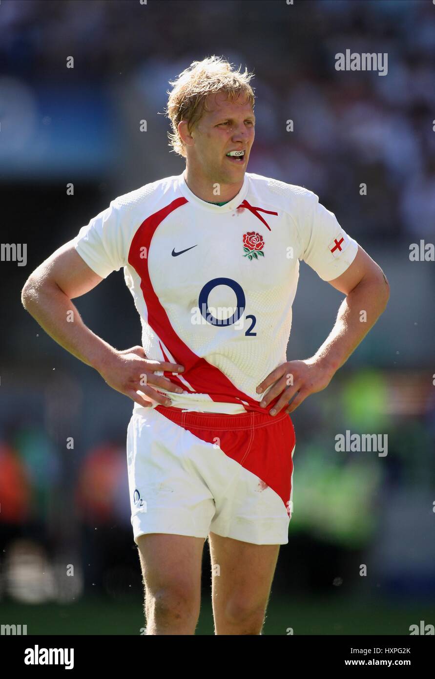 LEWIS MOODY ENGLAND & LEICESTER TIGERS RU TWICKENHAM MIDDLESEX ENGLAND ...