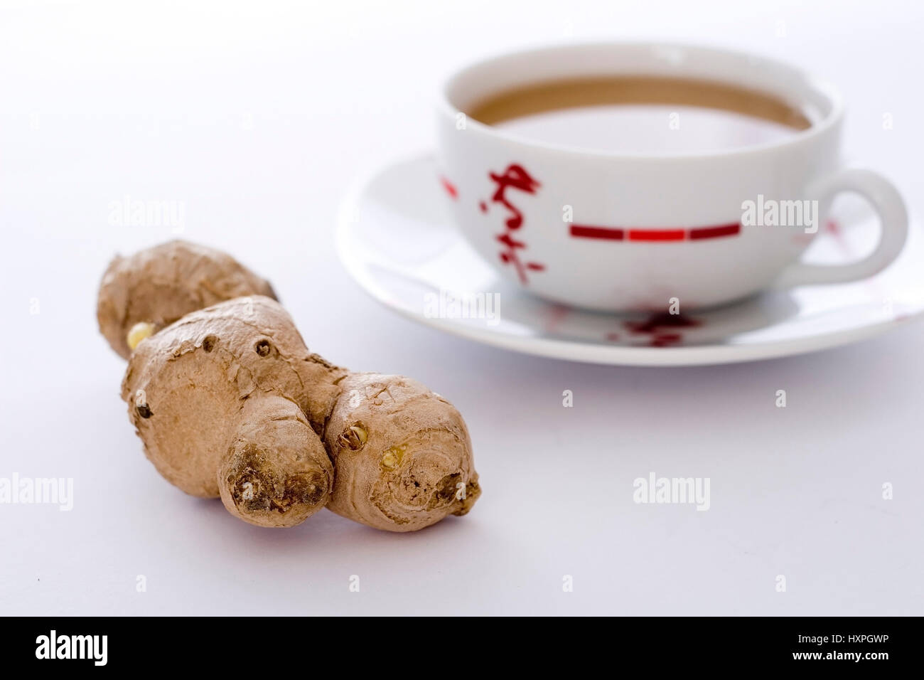 Ginger tea, Ingwertee Stock Photo - Alamy