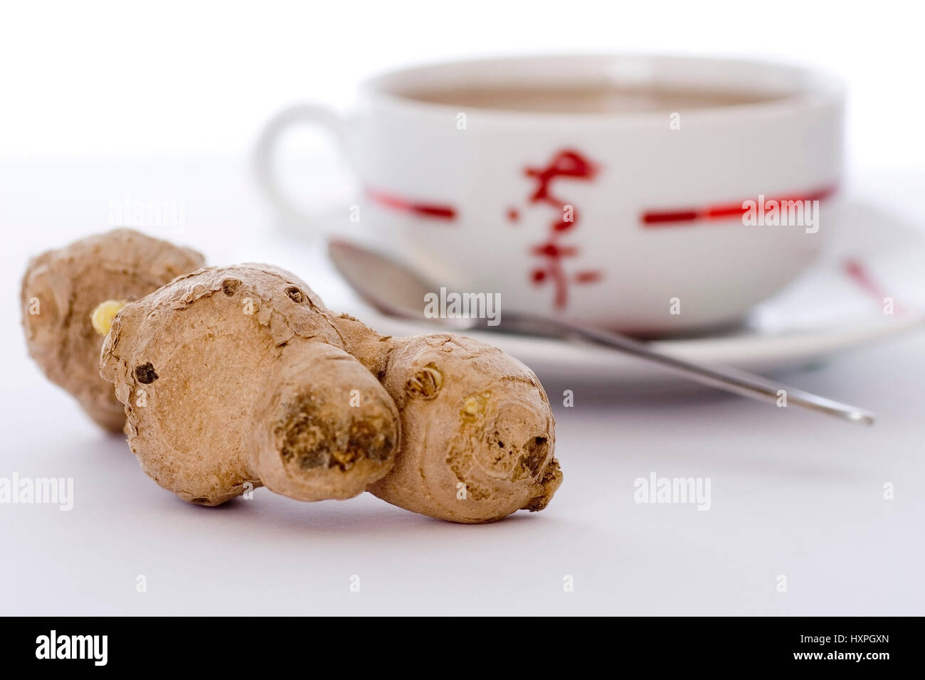 Ginger tea, Ingwertee Stock Photo - Alamy