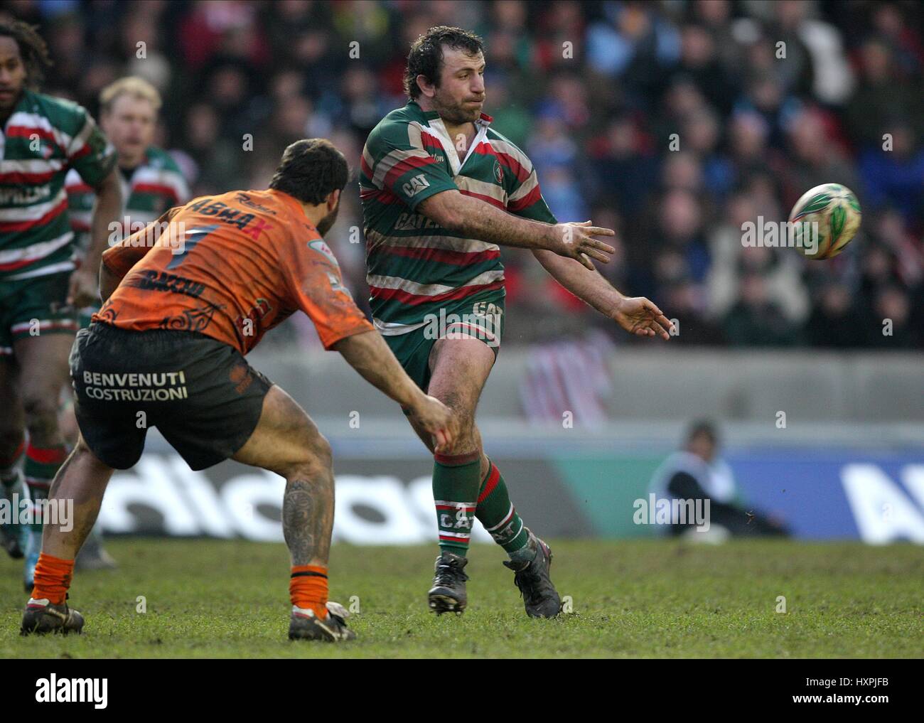 Leicester tigers george chuter hi-res stock photography and images - Alamy