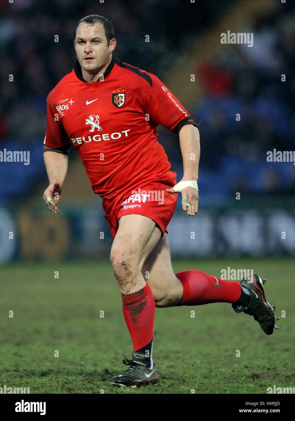 DAAN HUMAN STADE TOULOUSE RU EDGELEY PARK STOCKPORT ENGLAND 24 January ...