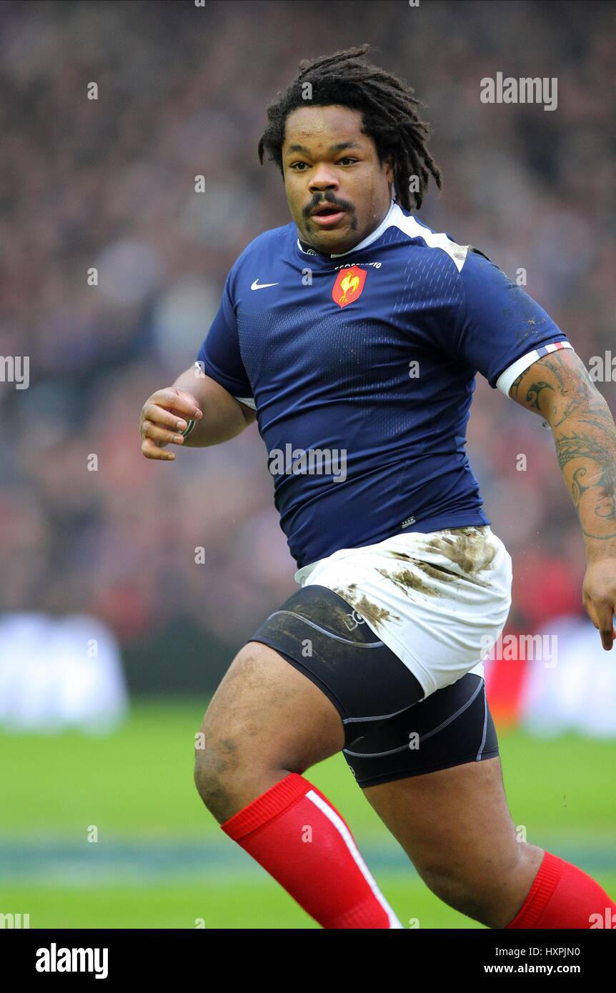 MATHIEU BASTAREAUD FRANCE & STADE FRANCE MURRAYFIELD EDINBURGH SCOTLAND ...